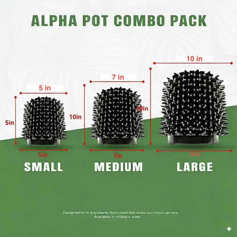 Alpha Combo Pack – Alphaplanters